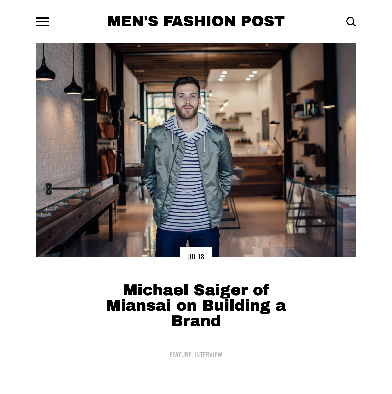 News - Michael Saiger